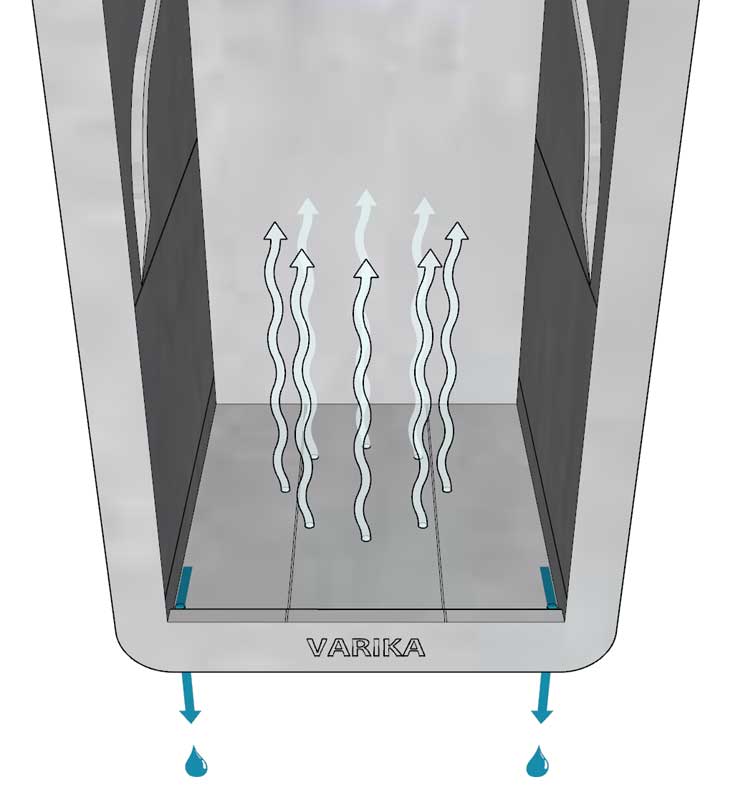 VARIKA Cam 45 x 30 - Nistkasten mit WLAN Kamera aus Holzbeton | Oenatur