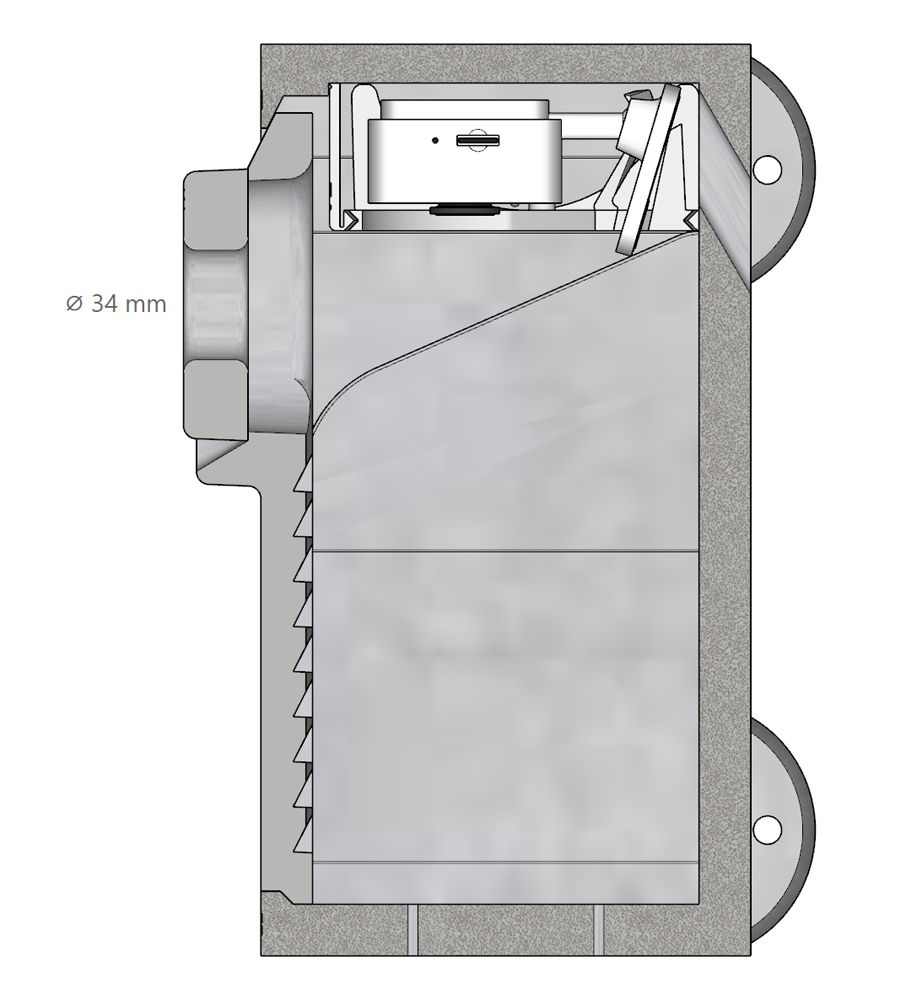 VARIKA Cam 34 - Mit WLAN Kamera im Nistkasten aus Holzbeton | Oenatur